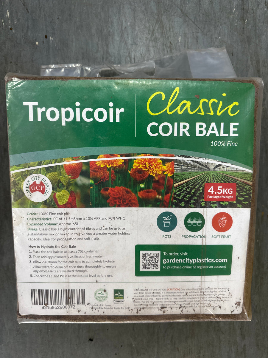 Tropicoir Classic Coir Bale – PDT Trading Pty Ltd